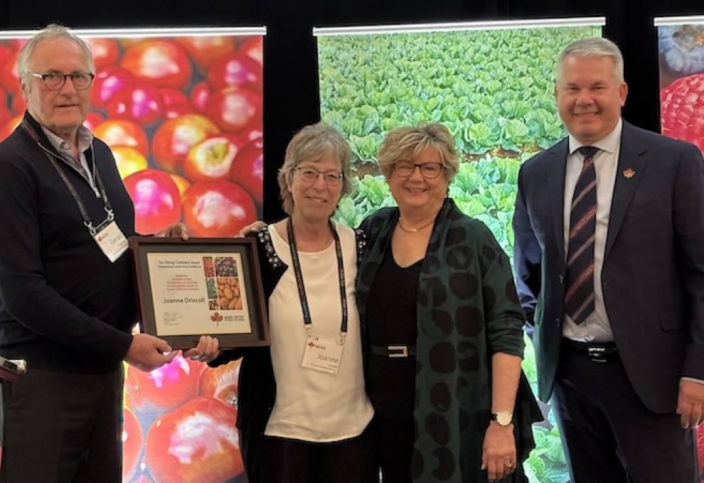 Joanne Driscoll named Doug Connery Award winner | The Grower